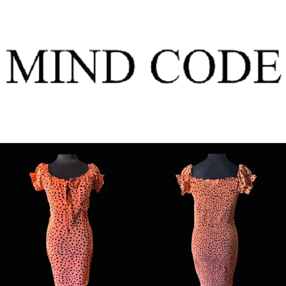 Mind Code | Dresses | Mind Code Polka Dot Mini Dress | Poshmark